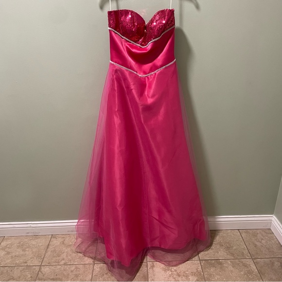 Dresses | Y2k Prom Homecoming Formal Pink Dress | Poshmark